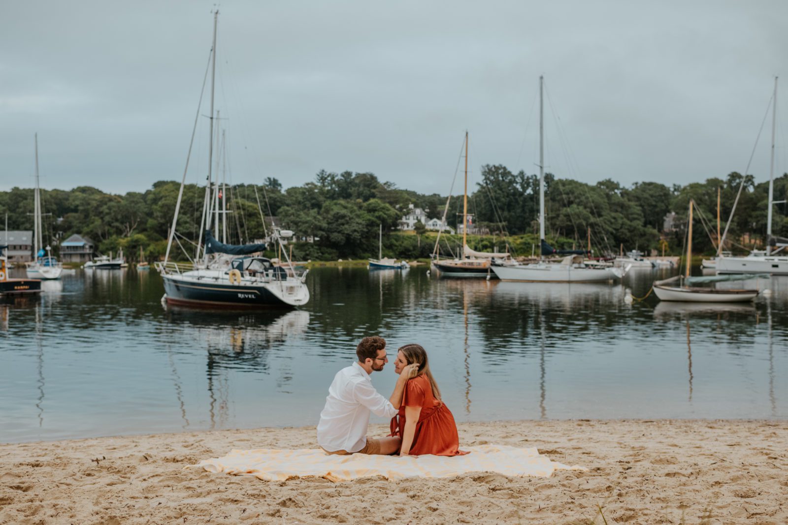 Melissa + Kevin | Cape Cod Engagement Session - sunshineshannon.com